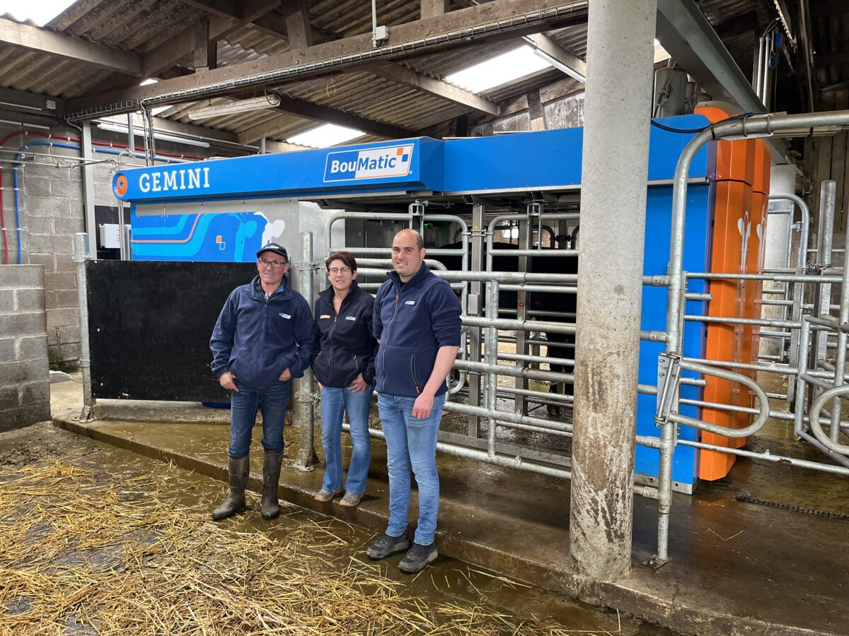 Porte Ouverte GAEC du QUARTIER // GEMINI double | BouMatic